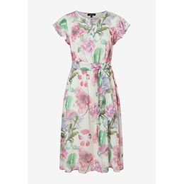 More & More More & More Kleid in Wei&szlig;/ Rosa - 63% | Gr&ouml;&szlig;e 36 | Damen-kleider