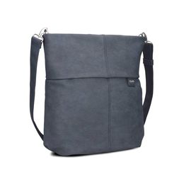 Zwei Umh&auml;ngetasche ''M140'' in Dunkelblau - (B)35 x (H)35 x (T)18 cm - 44% | Damen-taschen