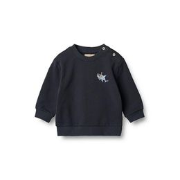 Wheat Sweatshirt "S&oslash;ren" in Dunkelblau - 54% | Gr&ouml;&szlig;e 80 | Baby-sweatshirts-jacken