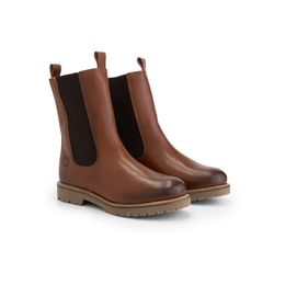 TRAVELIN' Leder-Chelsea-Boots "Forsand" in Hellbraun - 52% | Gr&ouml;&szlig;e 38 | Stiefeletten