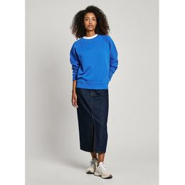 Pepe Jeans Sweatshirt "Lindy" in Blau - 64% | Gr&ouml;&szlig;e M | Damen-sweatshirts-jacken