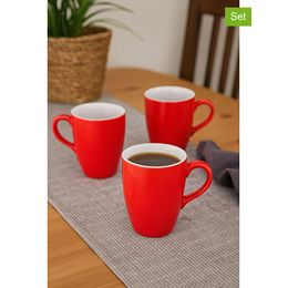 Violeta Home 6er-Set: Kaffeetassen in Rot - 240 ml - 70% | Gedeckter-tisch