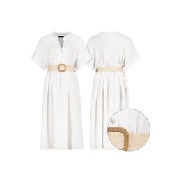 Eight2Nine Kleid in Wei&szlig; - 67% | Gr&ouml;&szlig;e L/XL | Damen-kleider