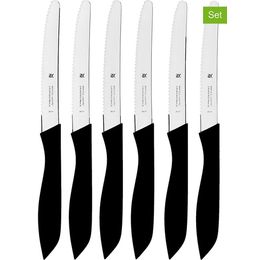 WMF 6er-Set: Vespermesser in Schwarz - (L)23 cm - 38% | Gedeckter-tisch