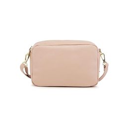 ORE10 Leder-Umh&auml;ngetasche "Aliser" in Rosa - (B)28 x (H)24 x (T)18 cm - 77% | Damen-taschen
