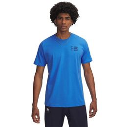 Under Armour Funktionsshirt in Blau - 23% | Gr&ouml;&szlig;e XL | Herren-sportshirts