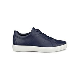 Ecco Leder-Sneakers "Classic" in Dunkelblau - 49% | Größe 45 | Herrensneakers