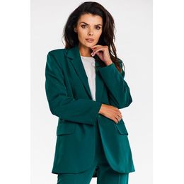 Awama Blazer in Petrol - 81% | Größe XS | Damenjacken