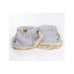 easygrow Handmuffs "Grandma" in Grau - 31% | Kinder-kinderwagenzubehoer