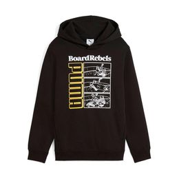 Puma Hoodie in Schwarz - 35% | Gr&ouml;&szlig;e 140 | Kinder-sweatshirts-jacken