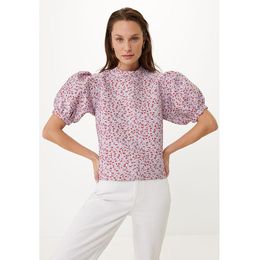 Mexx Bluse in Flieder/ Rot - 77% | Gr&ouml;&szlig;e M | Damen-blusen
