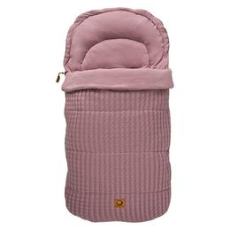 easygrow Fußsack "Grandma Old" in Rosa - (L)110 cm - 31% | Baby-fusssaecke