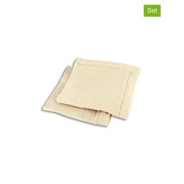 Ogo Living 2er-Set: Servietten in Beige - (L)40 x (B)40 cm - 42% |
