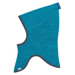 Finkid Sturmhaube "Luola Wool" in Blau - 16% | Gr&ouml;&szlig;e 48-50 cm | Baby-muetzen