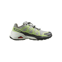 Salomon Trailrunningschuhe "Speedcross Peak" in Grau/ Gr&uuml;n - 30% | Gr&ouml;&szlig;e 41 1/3 | Herrenschuhe-outdoorschuhe