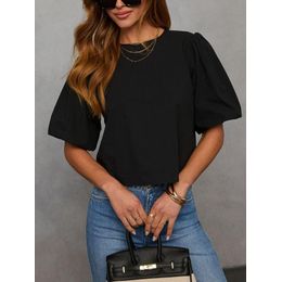 Milan Kiss Bluse in Schwarz - 70% | Gr&ouml;&szlig;e M | Damen-blusen