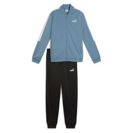 Puma Trainingsanzug in Hellblau/ Schwarz - 39% | Größe 152 | Kinder-outdoor-jacken