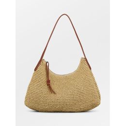 Becks&ouml;ndergaard Becks&ouml;ndergaard Schultertasche "Ariya" in Beige - (B)32 x (H)25 cm - 66% | Damen-taschen