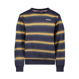 B.Nosy Sweatshirt "Scott" in Dunkelblau/ Gelb - 50% | Größe 146/152 | Kinder-sweatshirts-jacken