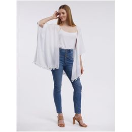 ORSAY Poncho in Wei&szlig; - 50% | Damenjacken