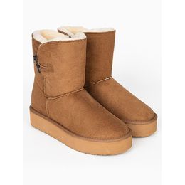 ISLAND BOOT Winterboots "Emmy" in Hellbraun - 80% | Gr&ouml;&szlig;e 36 | Damen-stiefel