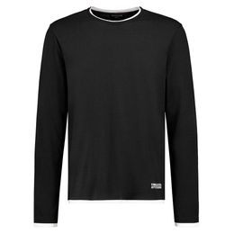 Eight2Nine Longsleeve in Schwarz - 53% | Gr&ouml;&szlig;e L | Herrenshirts
