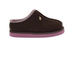 U.S. Polo Assn. Hausschuhe in Braun - 57% | Gr&ouml;&szlig;e 38 | Damen-pantoletten