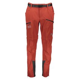 Maul Sport Zippoff-Funktionshose "Eiger" in Rot - 60% | Gr&ouml;&szlig;e 52 | Herren-outdoorhosen