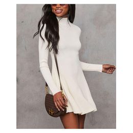 Milan Kiss Strickkleid in Creme - 65% | Gr&ouml;&szlig;e M | Damen-kleider