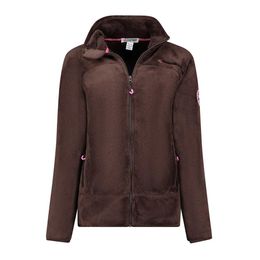 Canadian Peak Fleecejacke "Udilas" in Braun - 59% | Gr&ouml;&szlig;e S | Damenjacken