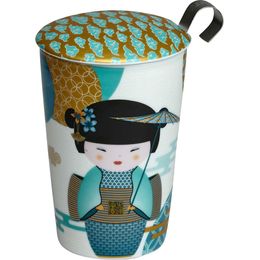 eigenart Teetasse "Teaeve - New Little Geisha" in Petrol - 350 ml - 14% | Gedeckter-tisch