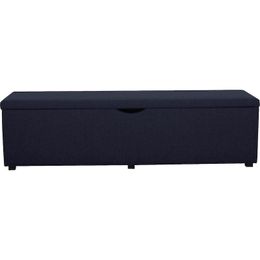 Home Affaire Hockerbank &raquo;Standard&laquo; Breite 120cm oder 160cm, auch als Garderobenbank oder Bettbank dunkelblau