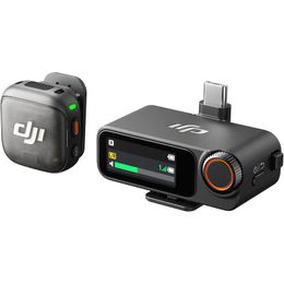 DJI Streaming-Mikrofon &raquo;MIC 3 (1 Sender + 1 Empf&auml;nger)&laquo; schwarz DJI OsmoAudio Direktverbindung