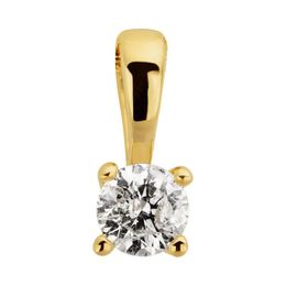 OROLINO Kettenanh&auml;nger &raquo;585/- Gelbgold glanz 1 Brill. 0, 10ct. H/P2&laquo; () gelb one-size Anh&auml;nger aus 585/- Gelbgold glanz
