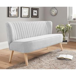 Home Affaire 2-Sitzer &raquo;Campi&laquo; bequemes K&uuml;chensofa, frei im Raum stellbar silber 92% Polyester, 8% Nylon
