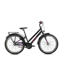 S'COOL S&rsquo;COOL Kinderfahrrad &raquo;S'COOL chiX pro&laquo; 3 Gang Shimano Nabenschaltung Schwarz/pink
