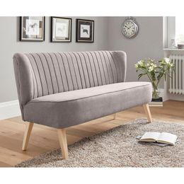 Home Affaire 2-Sitzer &raquo;Campi&laquo; bequemes K&uuml;chensofa, frei im Raum stellbar grau 92% Polyester, 8% Nylon