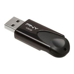 Pny Technologies PNY USB-Stick &raquo;Attach&eacute; 4 2.0&laquo; (128GB GB USB 2.0 Lesegeschwindigkeit 25 MB/s) schwarz