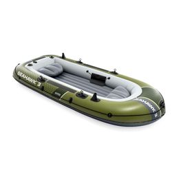 Intex Schlauchboot &raquo;Seahawk 3 Drei Personen Boot-Set&laquo; gr&uuml;n