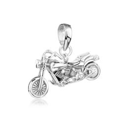 Kuzzoi Kettenanhänger »Herren Motorrad Bike 925er Silber« () Silber onesize Herren Ketten Anhänger für den Mann
