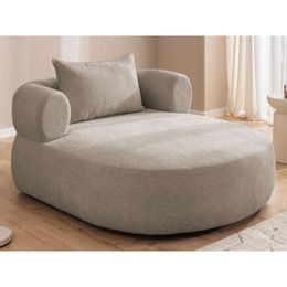 Home Affaire XXL-Sessel &raquo;LUSSAC Loveseat extra tief, gro&szlig;e Sitzfl&auml;che, Ma&szlig;e B/T/H: 123/158/78cm&laquo; 100% Polyester
