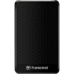 Transcend externe HDD-Festplatte &raquo;StoreJet 25A3&laquo; 2, 5 2 TB Anschluss USB 3.1 Gen-1 schwarz Speicherkapazit&auml;t Festplatte: 2 TB
