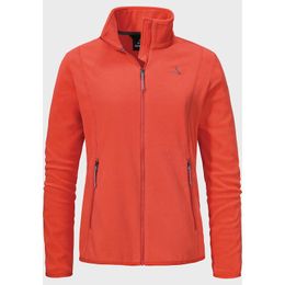 Schöffel SCHÖFFEL Fleecejacke »Fleece Jk Style Ash WMS« ohne Kapuze 2030 - rot 46 46 Wärmendes und schnell trocknendes Micro Fleece