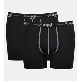 Sloggi Langer Boxer &raquo;men Start Short&laquo; 2er Pack black 4 4 Herren-Unterhosen von Sloggi