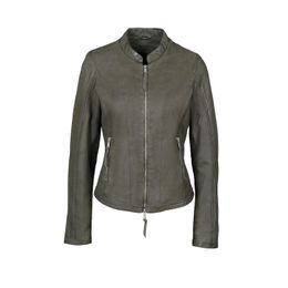 Freaky Nation Lederjacke &raquo;Jale-FN&laquo; grau M (38)