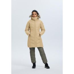 Icepeak Steppmantel &raquo;PAIVA&laquo; 1 Stk. CEMENT 40 40 Steppmantel mit Daunenoptik f&uuml;r angenehme W&auml;rme bei geringem Gewicht