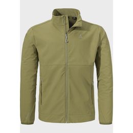 Sch&ouml;ffel SCH&Ouml;FFEL Outdoorjacke &raquo;Softshell Jk Style Mirusha MNS&laquo; ohne Kapuze 4605 - gr&uuml;n 56 56 Wasser- & windabweisende Venturi Softshell Bekleidung