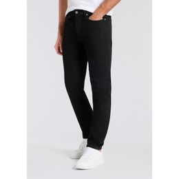 Calvin Klein Jeans Herren Slim-fit-Jeans &raquo;SLIM TAPER&laquo; mit Markenlabel schwarz 31, L&auml;nge 34