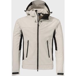 Sch&ouml;ffel Sch&ouml;ffel Damen Outdoorjacke &raquo;Softshell Jk Style Blaueis MNS&laquo; mit Kapuze beige 48
