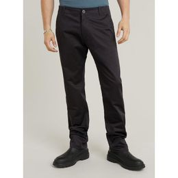 G-Star Raw G-STAR Chinohose &raquo;Mosa Straight Chino&laquo; dk black 29 - L&auml;nge 28 L&auml;nge 28 29 Hosenschlitz mit Rei&szlig;verschluss
